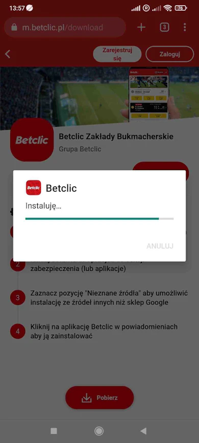 Jak pobrać (i zainstalować) aplikację Betclic? Test 2026
